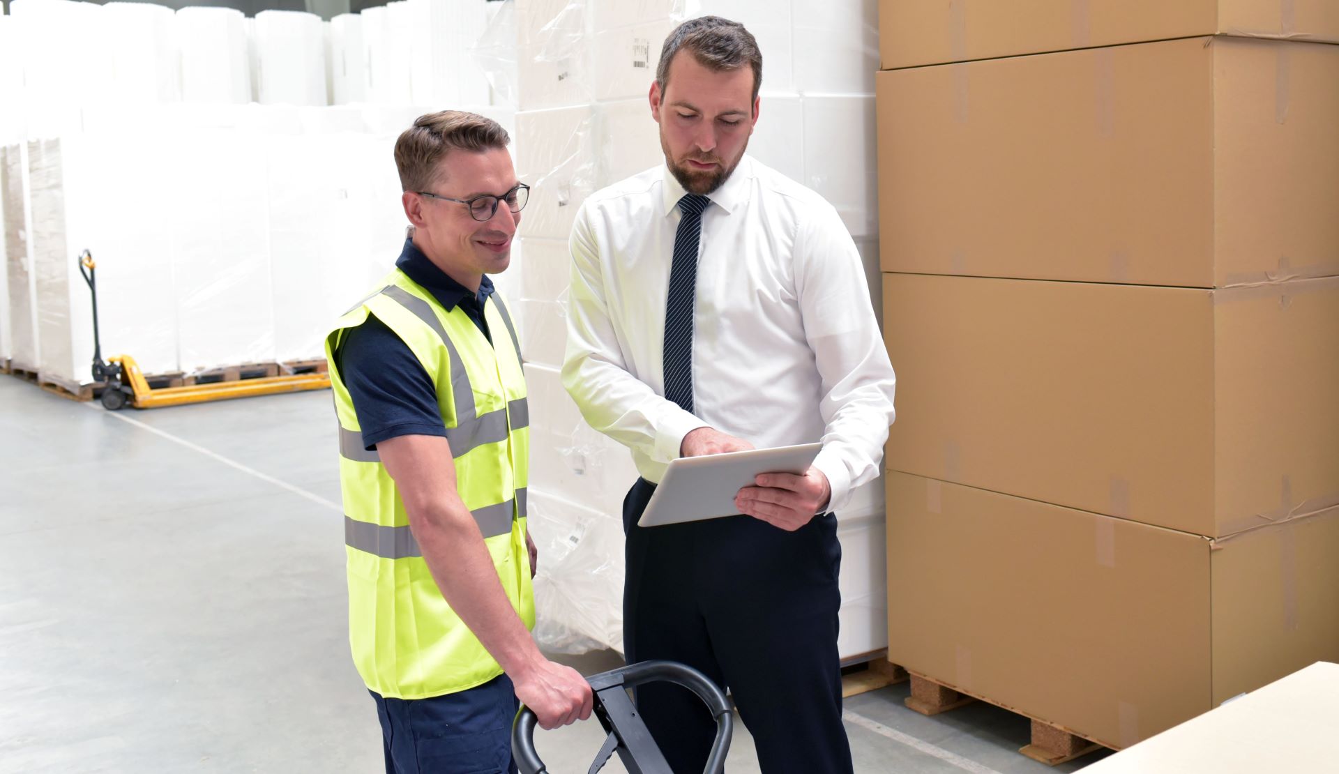 Lagerarbeiter wichtig für ein Lager | Kontraktlogistik