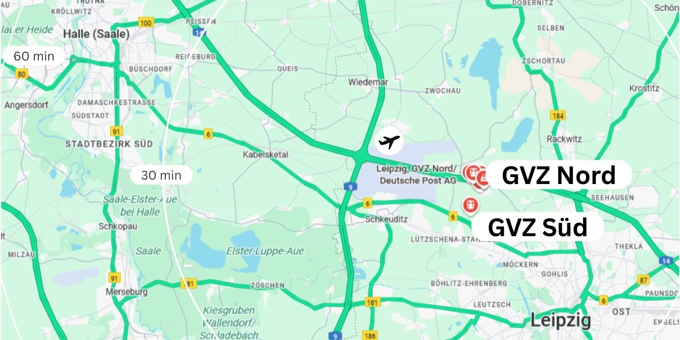 GVZ Leipzig Nord & Süd: Location Analysis, Infrastructure & Logistics ...